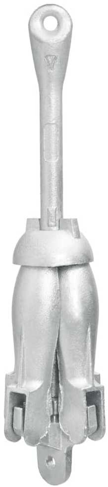 Sulankstomas inkaras, sidabrinis, 1,5kg, kalioji geležis, modelis ...