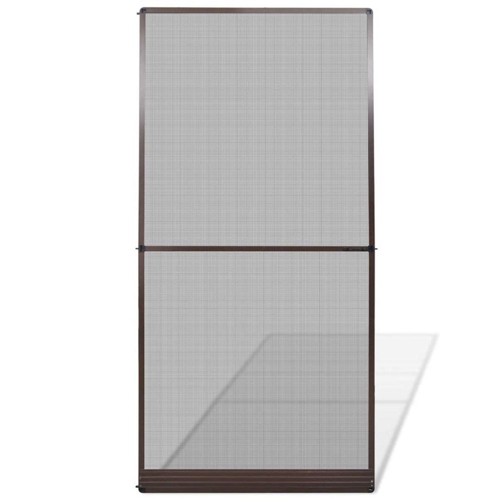 Tinklelis nuo vabzdžių, rudas, vyriais tvirt., durims, 120x240cm ...