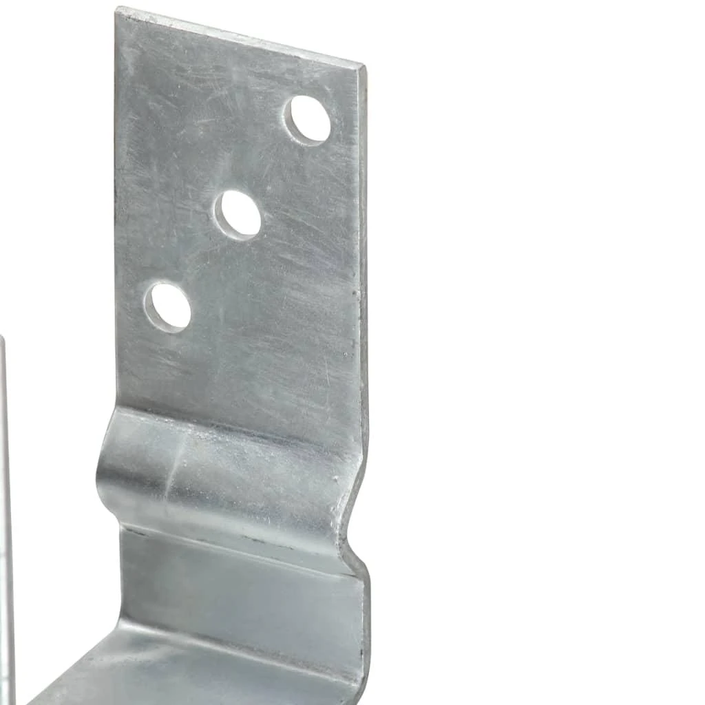 Tvoros stulpai, 6vnt., sidabrinės spalvos, 12x6x15cm, plienas, modelis ...