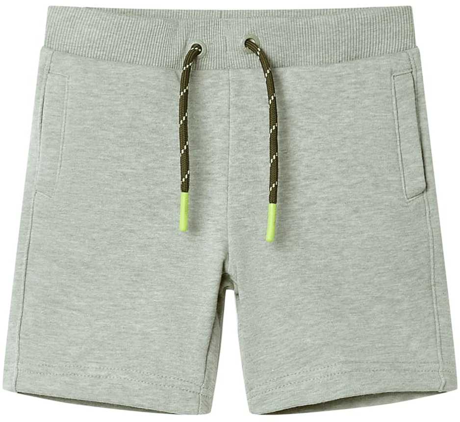 Vaikiški šortai su sutraukiama juostele, šviesūs chaki, 140 dydžio ...