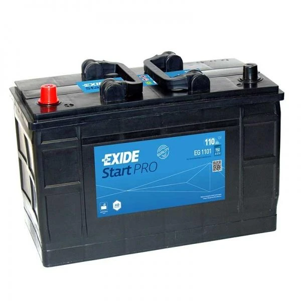 Exide Akumuliatorius 110 Ah 750 A EN 12V, modelis - EG1101, žema kaina ...