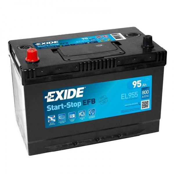Exide Akumuliatorius 95 Ah 800 A EN 12V, modelis - EL955, žema kaina ...