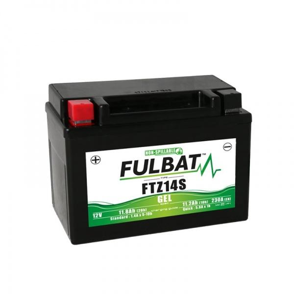 Fulbat Akumuliatorius 11.2 Ah 230 A EN 12V, modelis - GTZ14S (FTZ14S Gel), žema kaina | Varle.lt