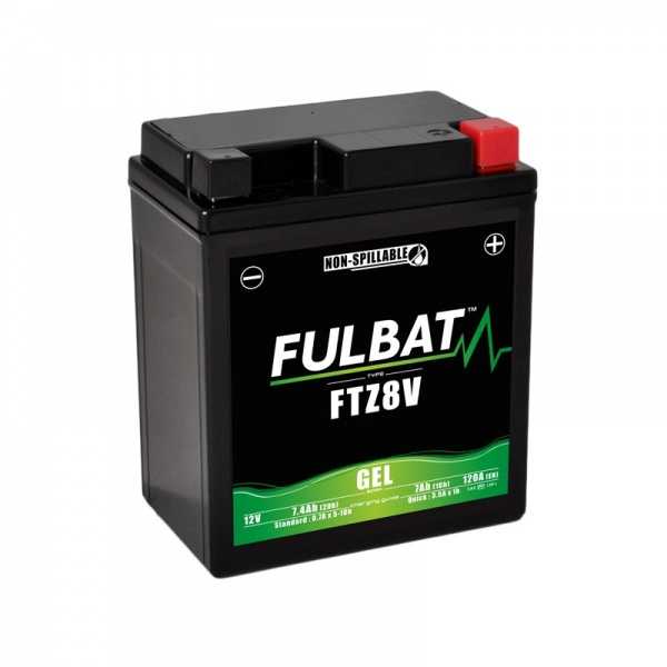 Fulbat Akumuliatorius 7 Ah 120 A EN 12V, modelis - GTZ8V (FTZ8V Gel), žema kaina | Varle.lt