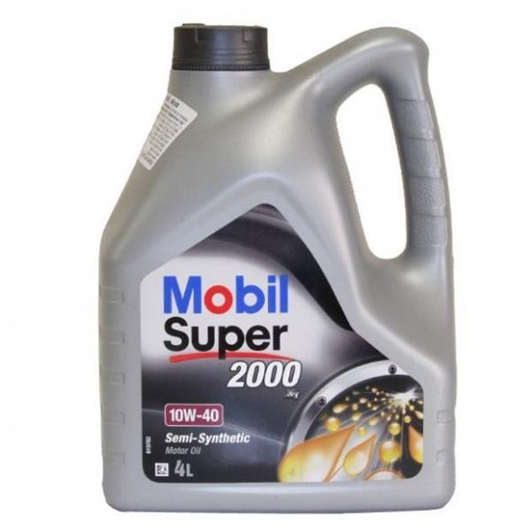 Alyva MOBIL SUPER 2000X1 10W-40 4 L, modelis - 150018, žema kaina ...