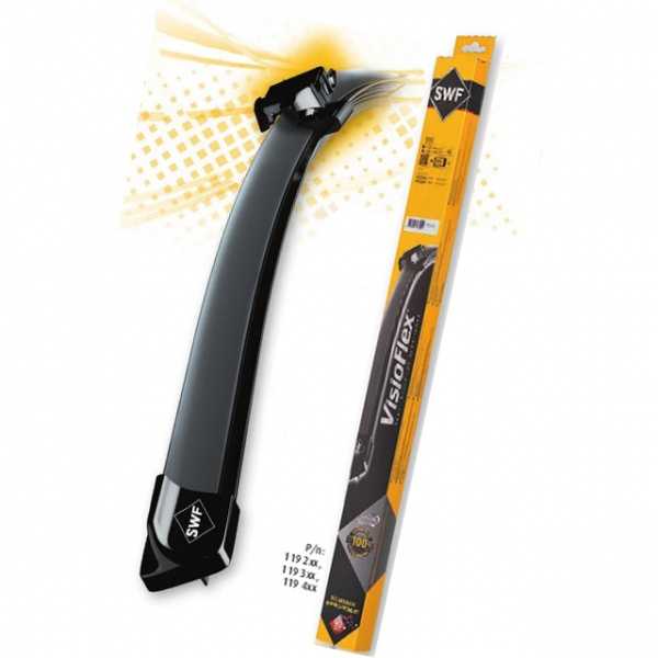 SWF Valytuvai VISIOFLEX Flat 700 / 650 mm 2 vnt., modelis - 119489 ...