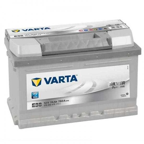 Varta Akumuliatorius 74 Ah 750 A EN 12V, modelis - ‎5744020753162, žema ...