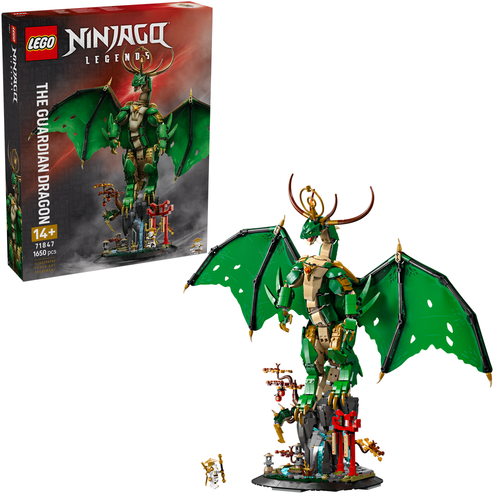 LEGO® Ninjago Drakonas sargas (71847), modelis - 71847, žema kaina ...