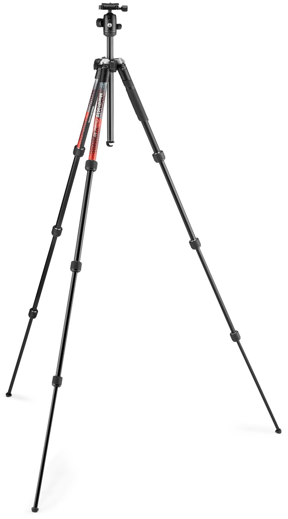 Manfrotto trikojo rinkinys Element MII MKELMII4RD-BH, raudonas, modelis ...