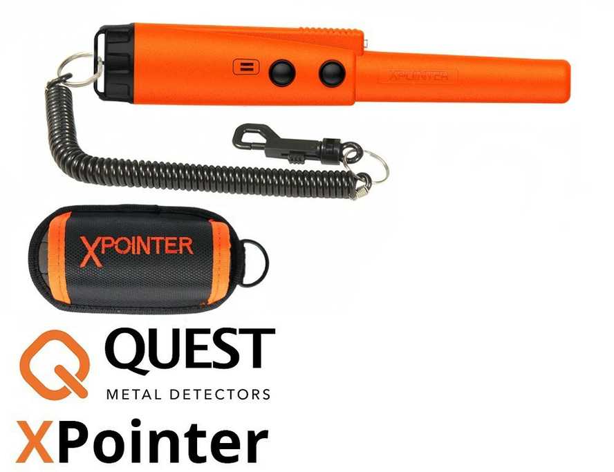 QUEST X5 + Xpointer (mažas detektorius, vertė 105 Eur.), žema kaina | Varle.lt