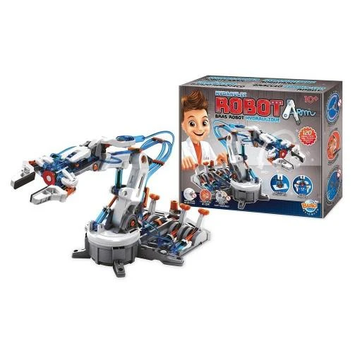 Robotas- konstruktorius „Hidraulinė roboto ranka“, žema kaina | Varle.lt