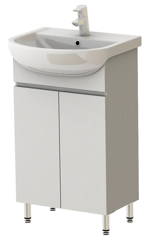 Vento Ukraina Vonios kambario spintelė su praustuvu MONIKA M1-50 balta, žema kaina | Varle.lt