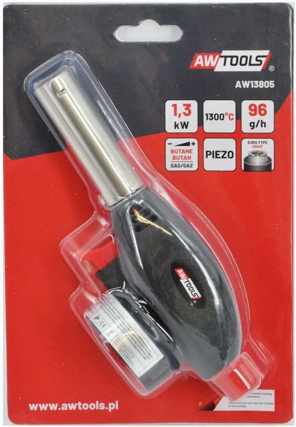 AW-Tools AWTools dujų degiklis (AW13805), modelis - AW13805, žema kaina ...