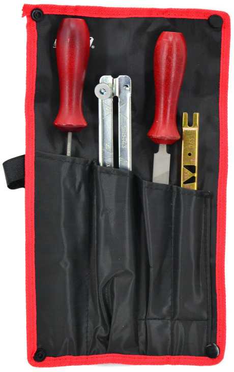 AW-Tools AWTOOLS Rinkinys DO OSTRZENIA ŁAŃCUCHA 4,5 mm 4 elementy ...