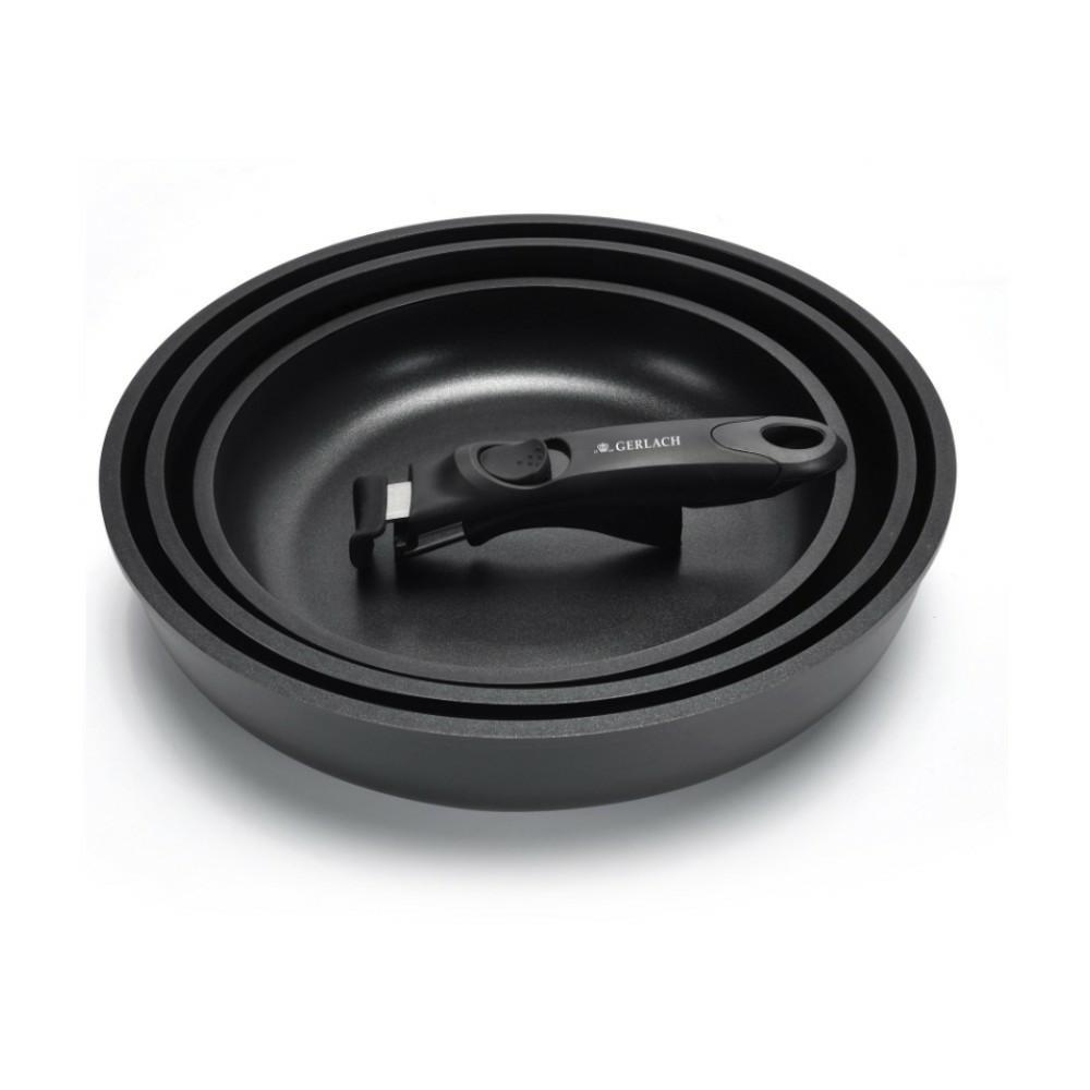 Gerlach Mondeks SMART 3-jų aliuminio keptuvių rinkinys Ilag 20 / 24 ...