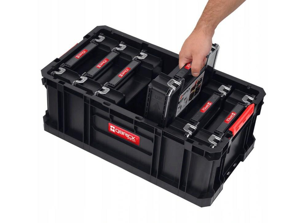Q-Brick PATROL QBRICK SYSTEM TWO BOX 200 + 6xORGANIZER | Varle.lt