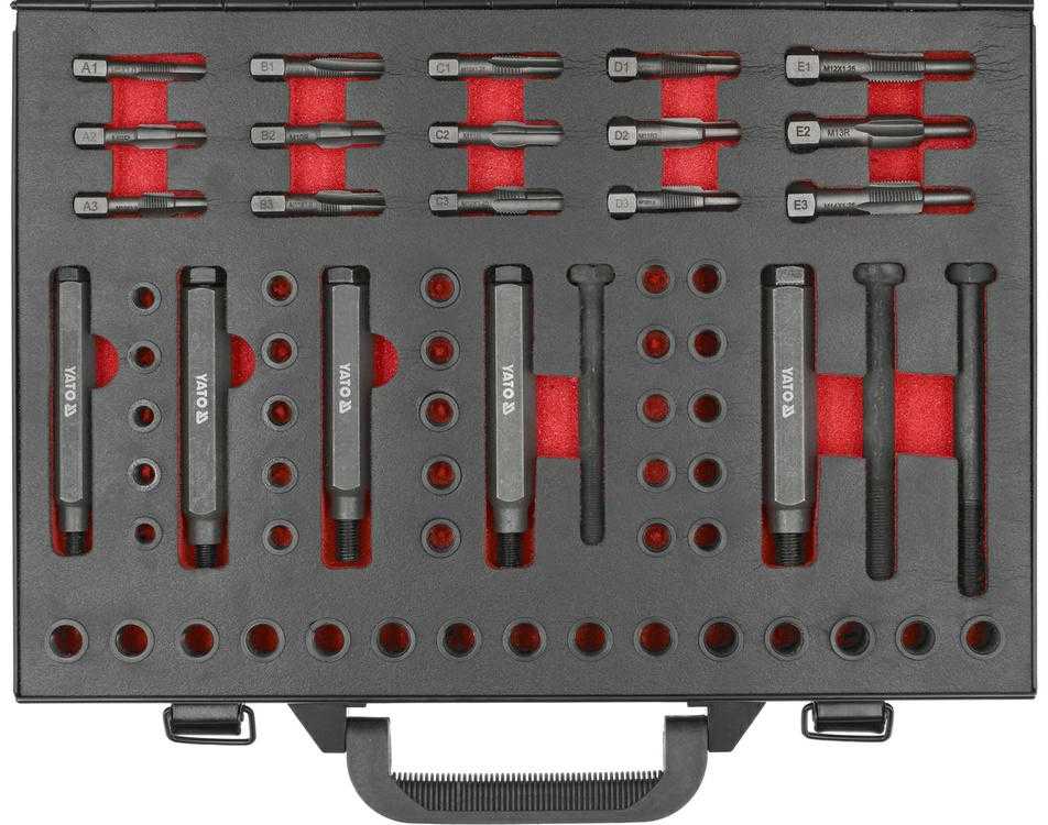 Toya Sa Poland Kaitinimo žvakių sriegio taisymo komplektas | M8–M12 ...