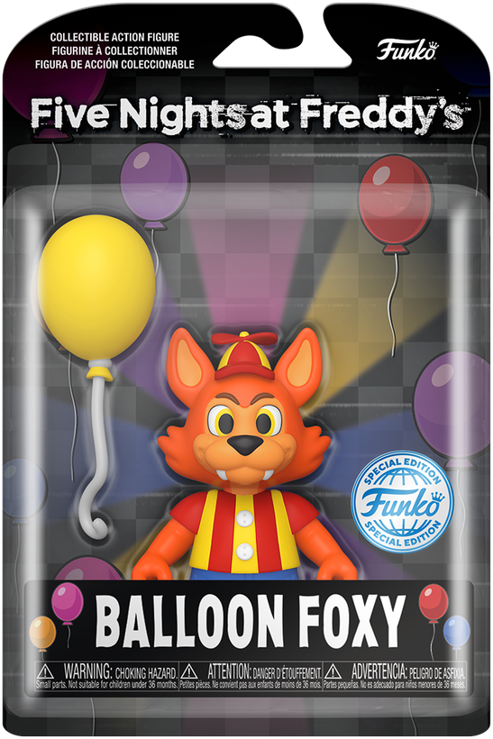 FUNKO Veiksmo figūrėlė: Five Nights At Freddy´s - Balloon Foxy, modelis ...