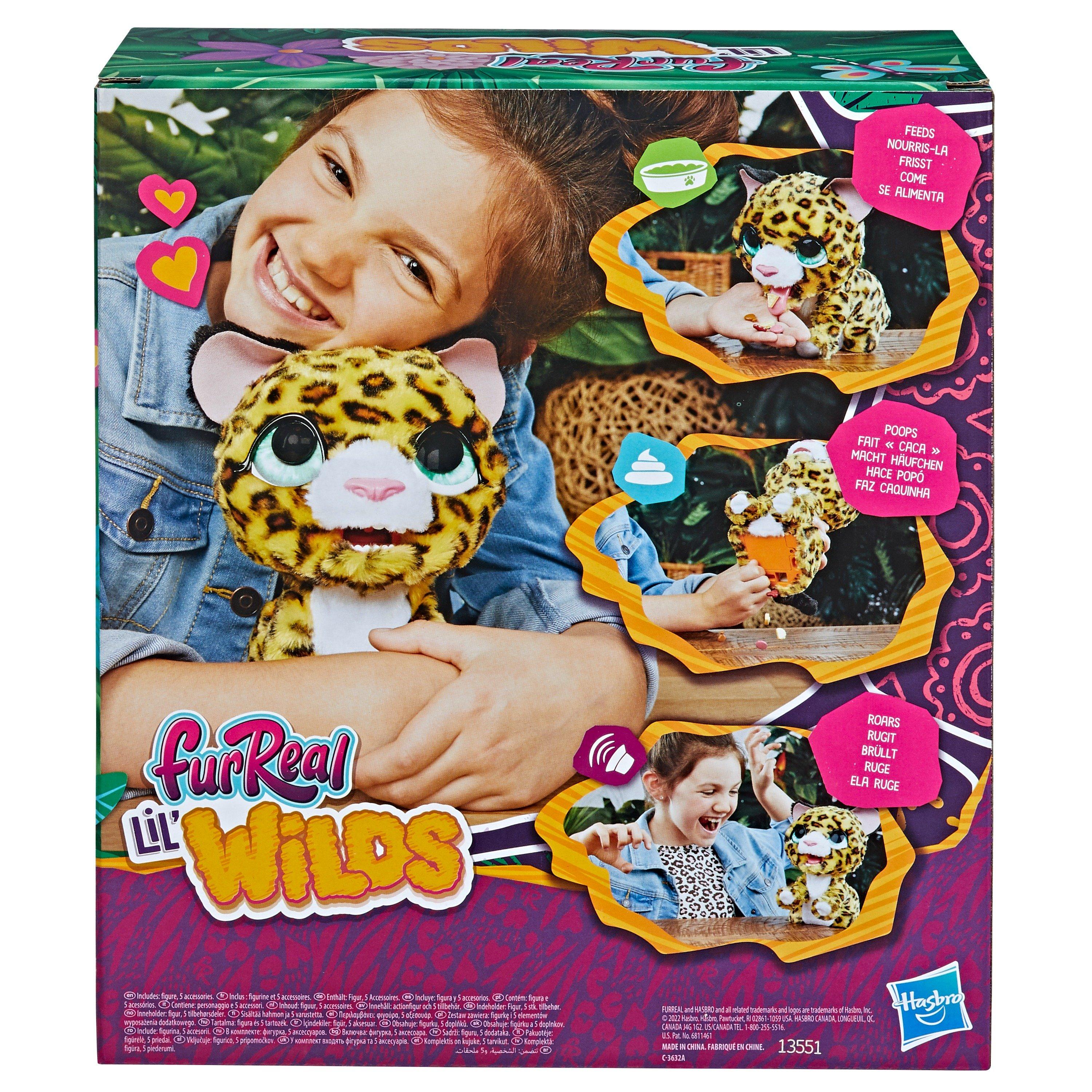 FURREAL Interaktyvus pliušinis leopardas skleidžia daugiau kaip 40 savo ...