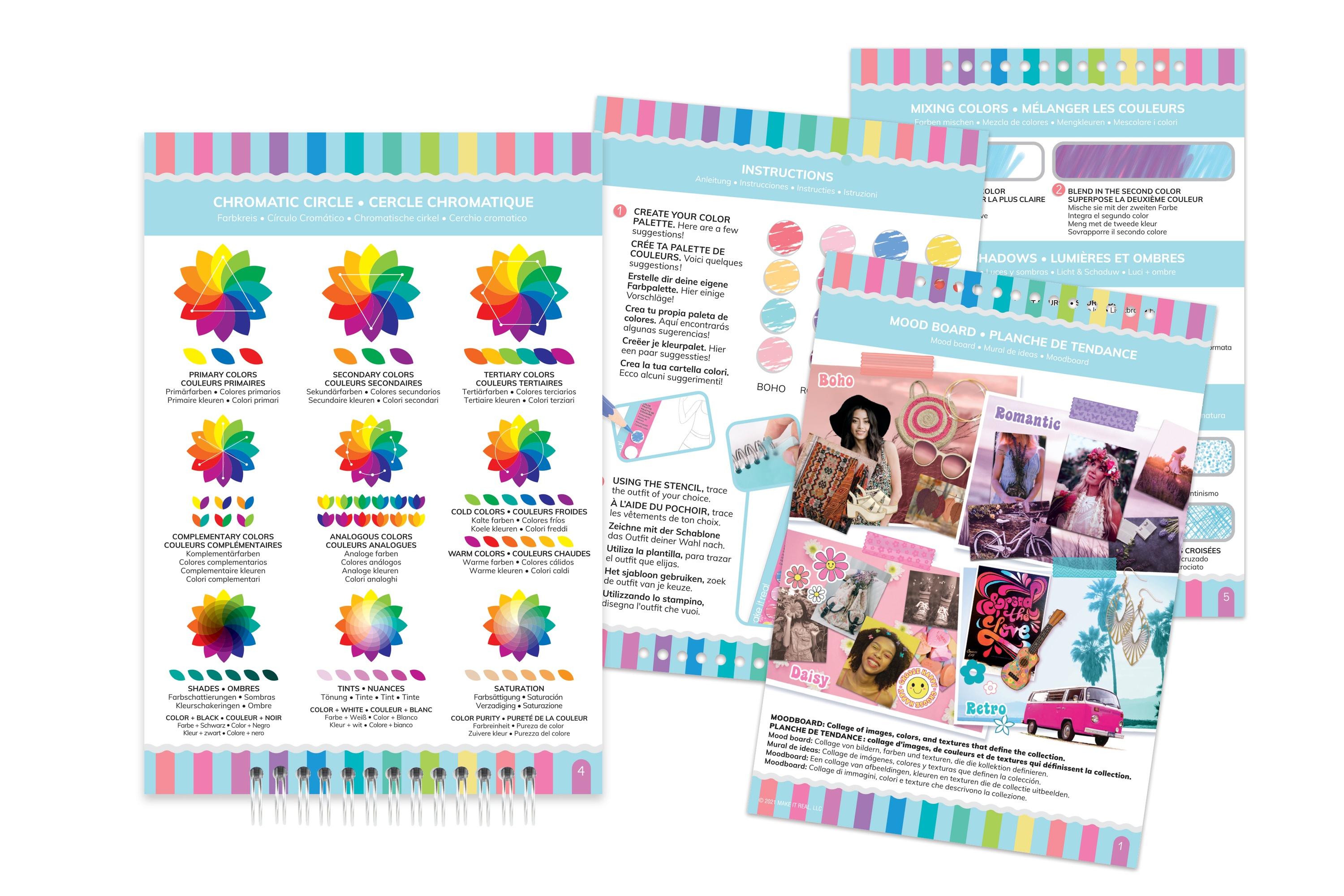 MAKE IT REAL Eskizų knygelė „Meilė ir ramunėlės“, modelis - ‎3209MIR ...