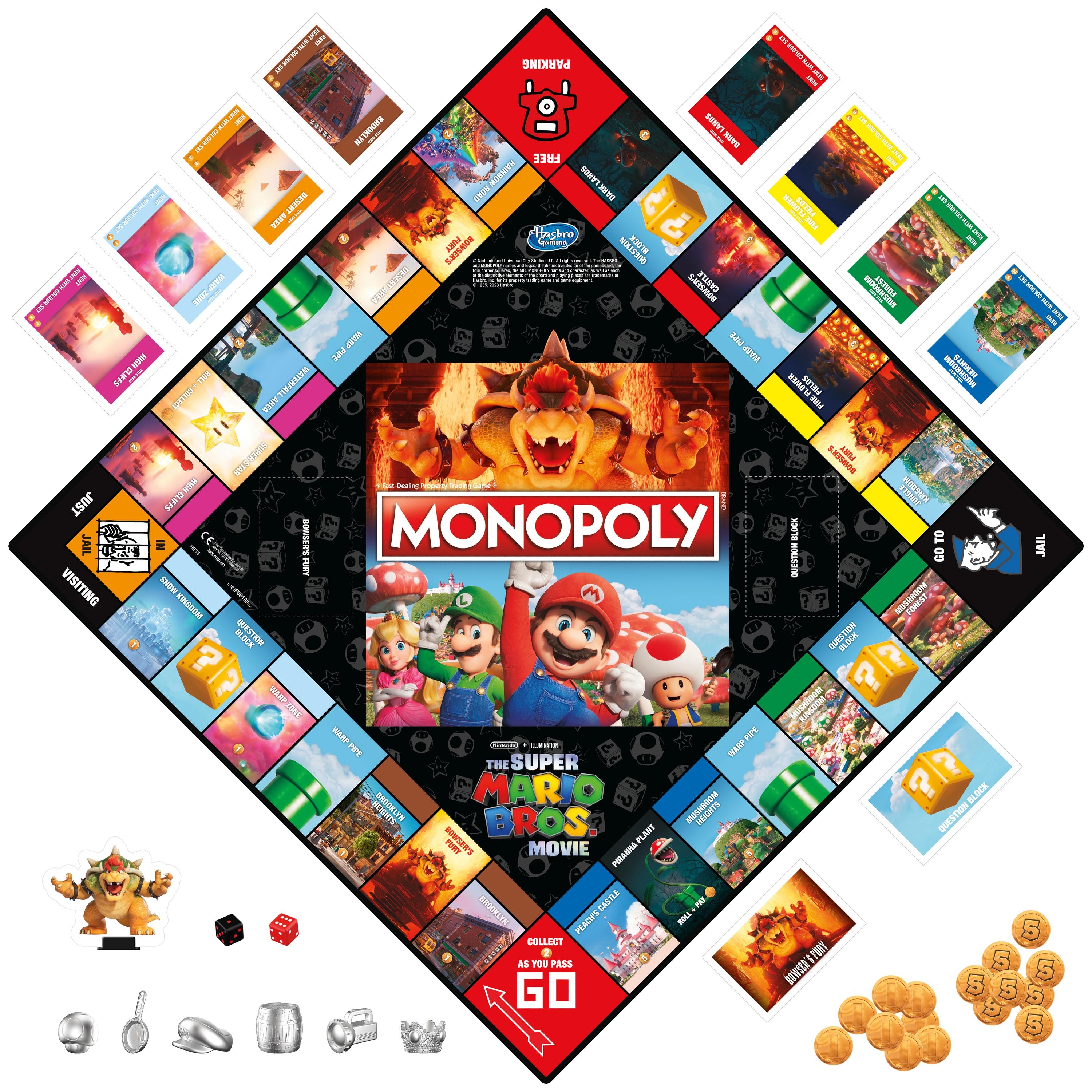 MONOPOLY Žaidimas „Monopolis: Super Mario“ (Anglų kalba), modelis ...
