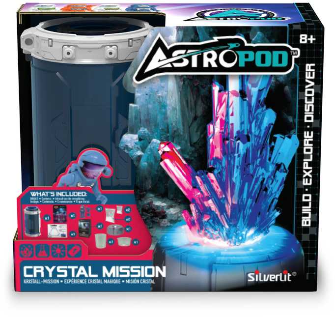 SILVERLIT ASTROPOD Rinkinys B - Kosminė misija, modelis - 80335, žema ...