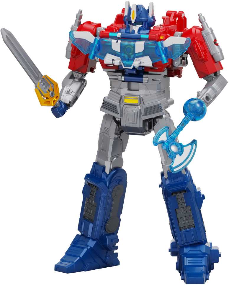 Figūrėlė TRANSFORMERS MV8 „Power Flip“ Optimus Prime, 25 cm, modelis ...