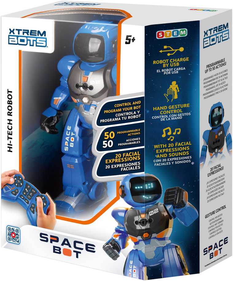 XTREM BOTS Kosminis robotas, modelis - XT3803274, žema kaina | Varle.lt