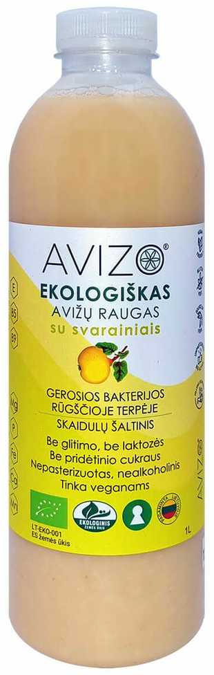 Avizo Ekologiškas Avižų Raugas Su Svarainiais 1000ml., žema kaina ...