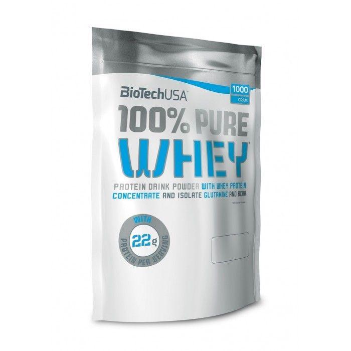 Biotech 100% Pure Whey 1000 g. (Cookie Kreminis skonis), žema kaina ...