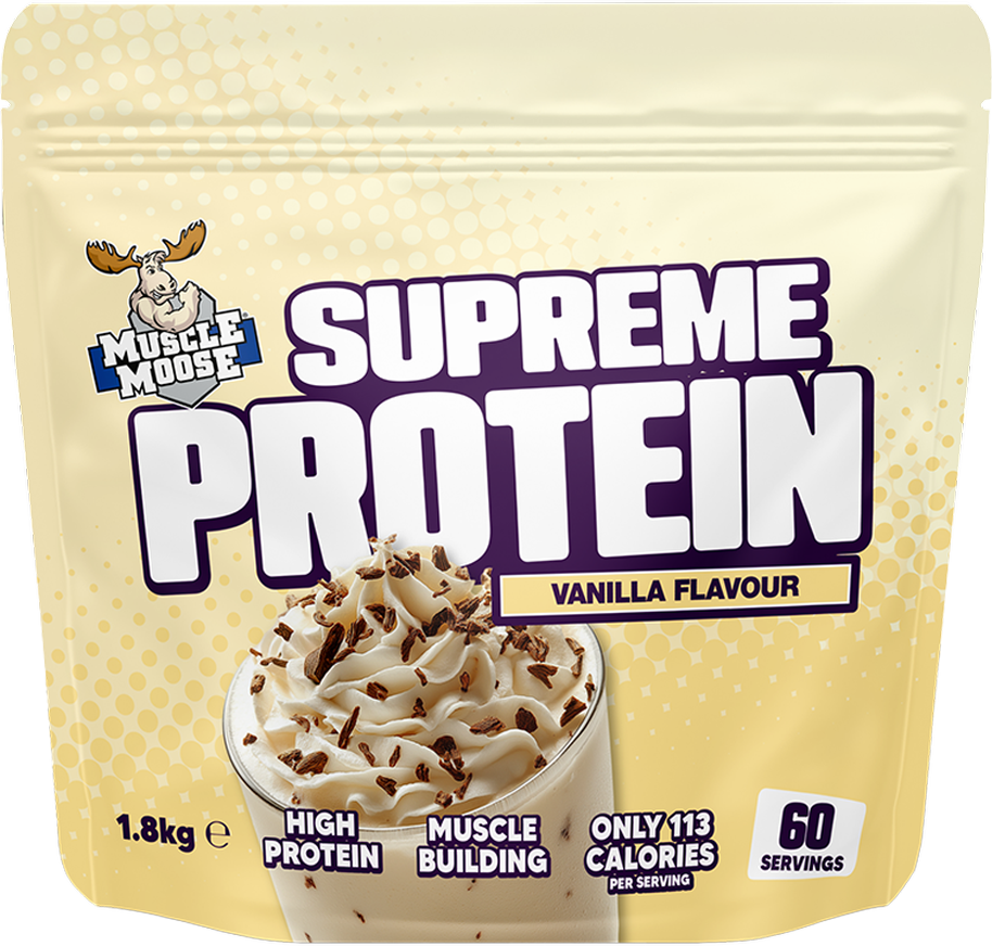 Muscle Moose Supreme Protein 1800 g. (Vanilla skonis), žema kaina ...