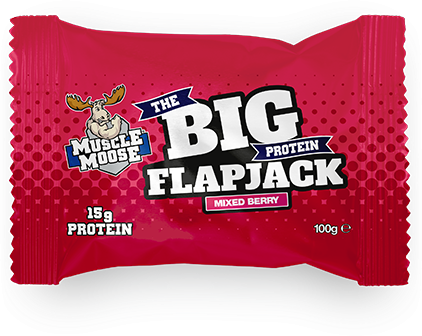Muscle Moose The Big Protein Flapjack (avižinis batonėlis) 100 g ...