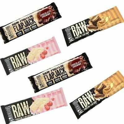 Warrior RAW Protein Flapjack 75g (Chocolate Oranžinis skonis), žema ...
