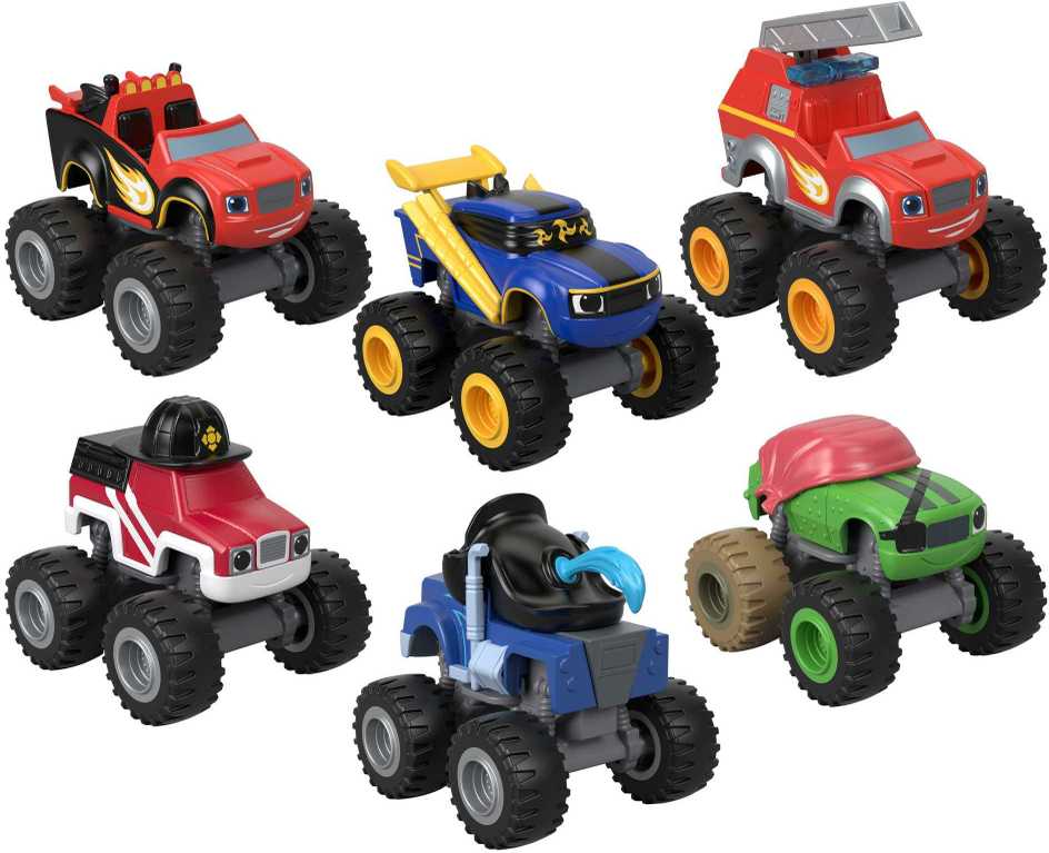 Mattel FISHER PRICE "Blaze ir džipai monstrai" automobilis (metalinis ...
