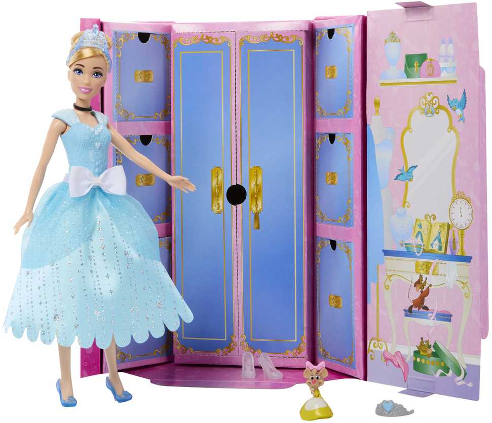 Mattel „Disney Princess“ lėlės Pelenės siurprizų rinkinys, modelis ...
