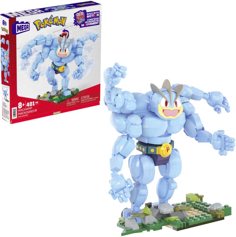 „Mega Construx Pokemon“ rinkinys „Machamp“, modelis - HTH70, žema kaina ...