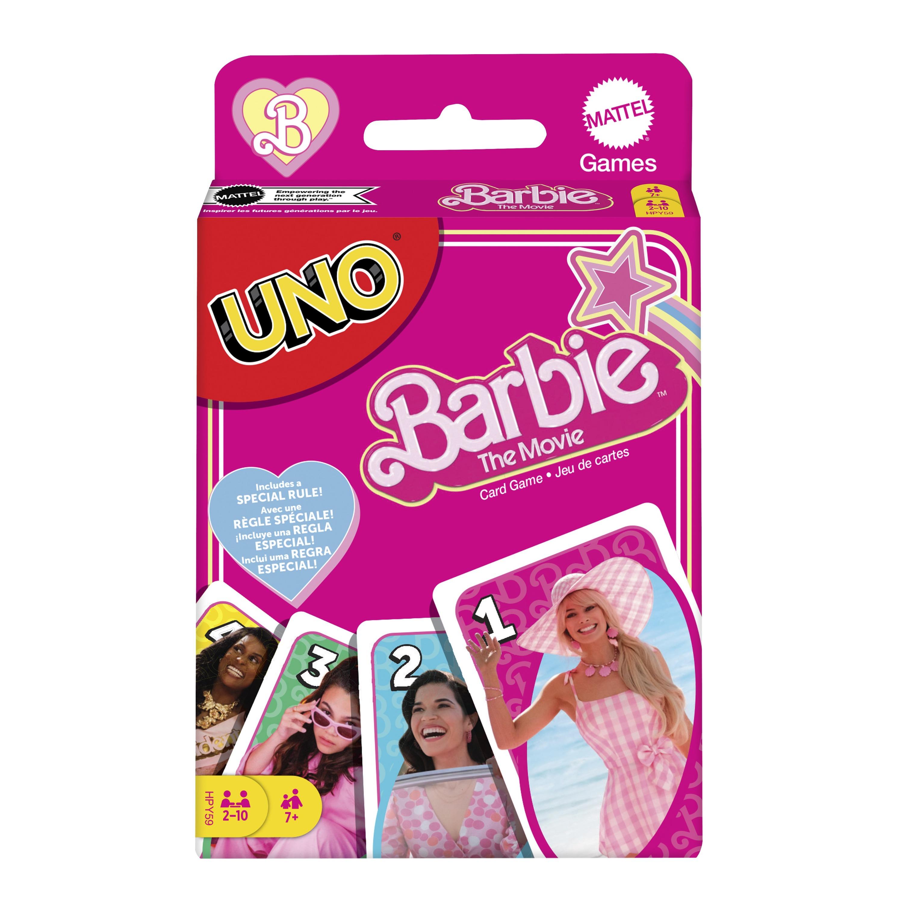 Mattel UNO kortos „Barbie filmas“, modelis - HPY59, žema kaina | Varle.lt