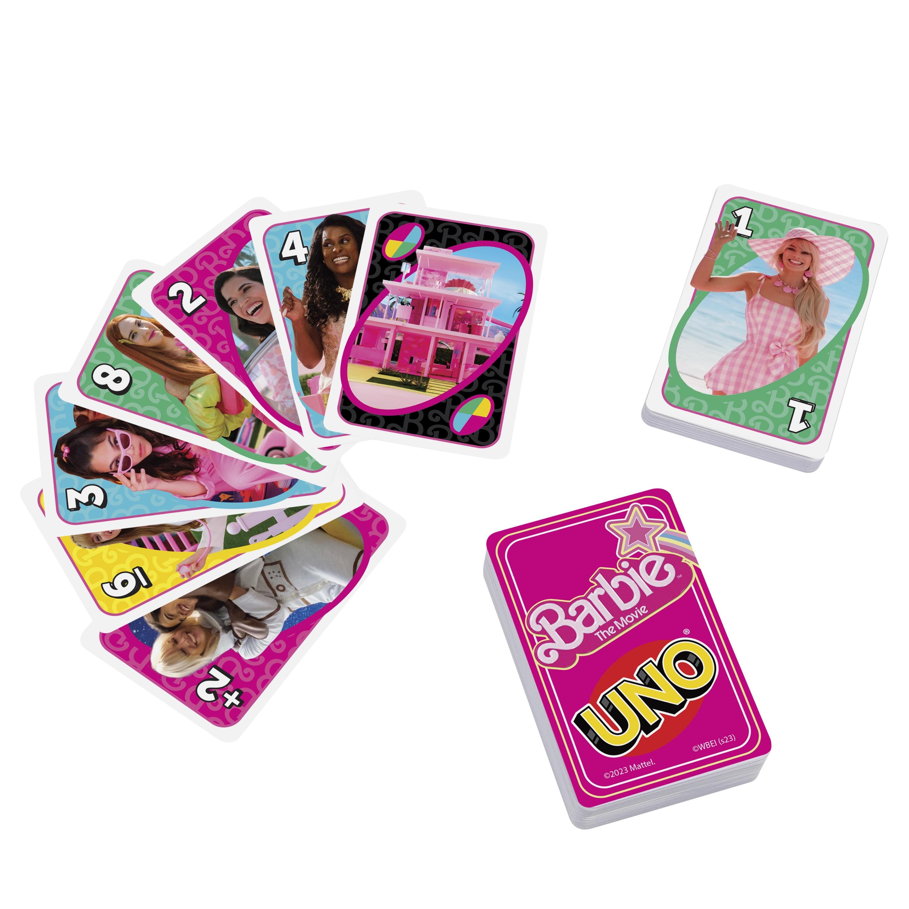 Mattel UNO kortos „Barbie filmas“, modelis - HPY59, žema kaina | Varle.lt