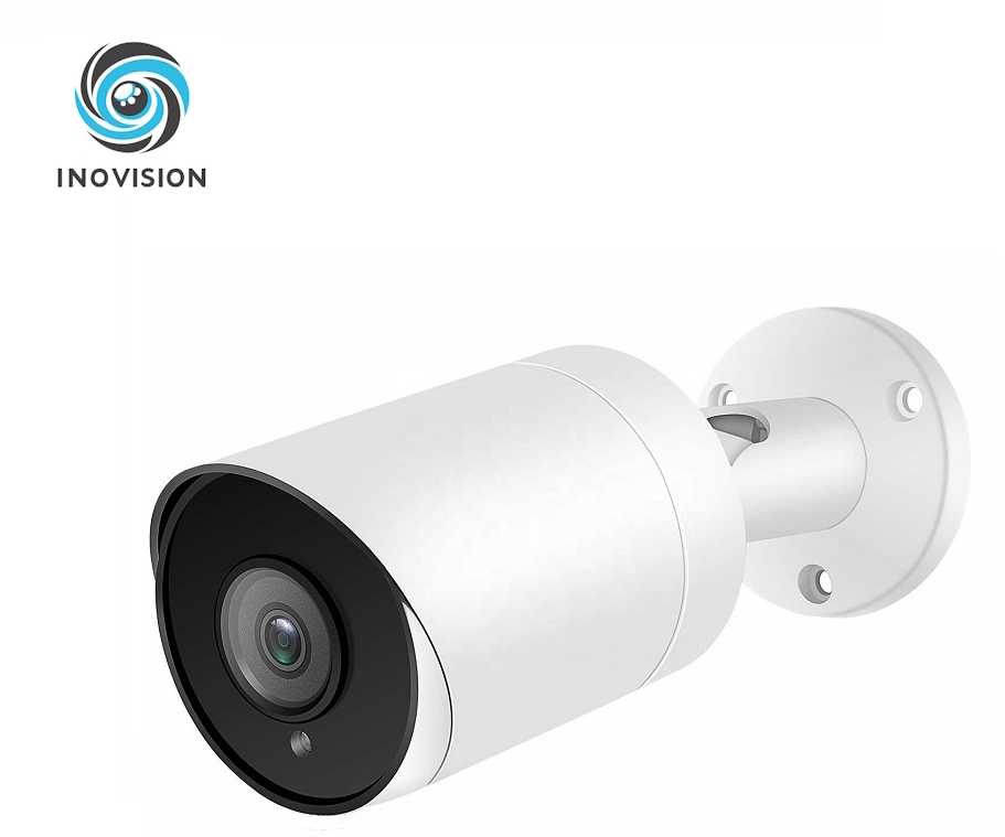 Inovision 5MP IP Bullet cilindrinė vaizdo kamera VAI2055HK F2.8 (BALTA ...