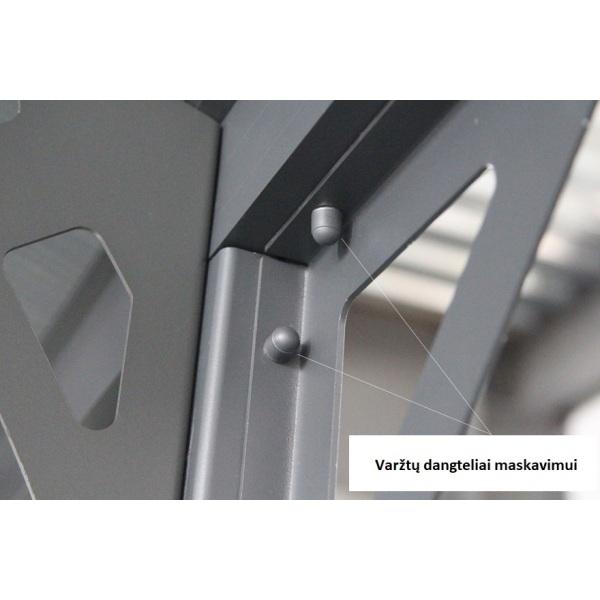 Stoginė automobiliui NEVADA 3x5,1m Cold Pilkas, žema kaina | Varle.lt