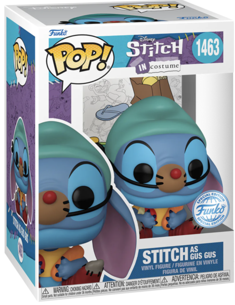 Funko POP! Disney Stitch as Gus Gus exclusive, žema kaina | Varle.lt