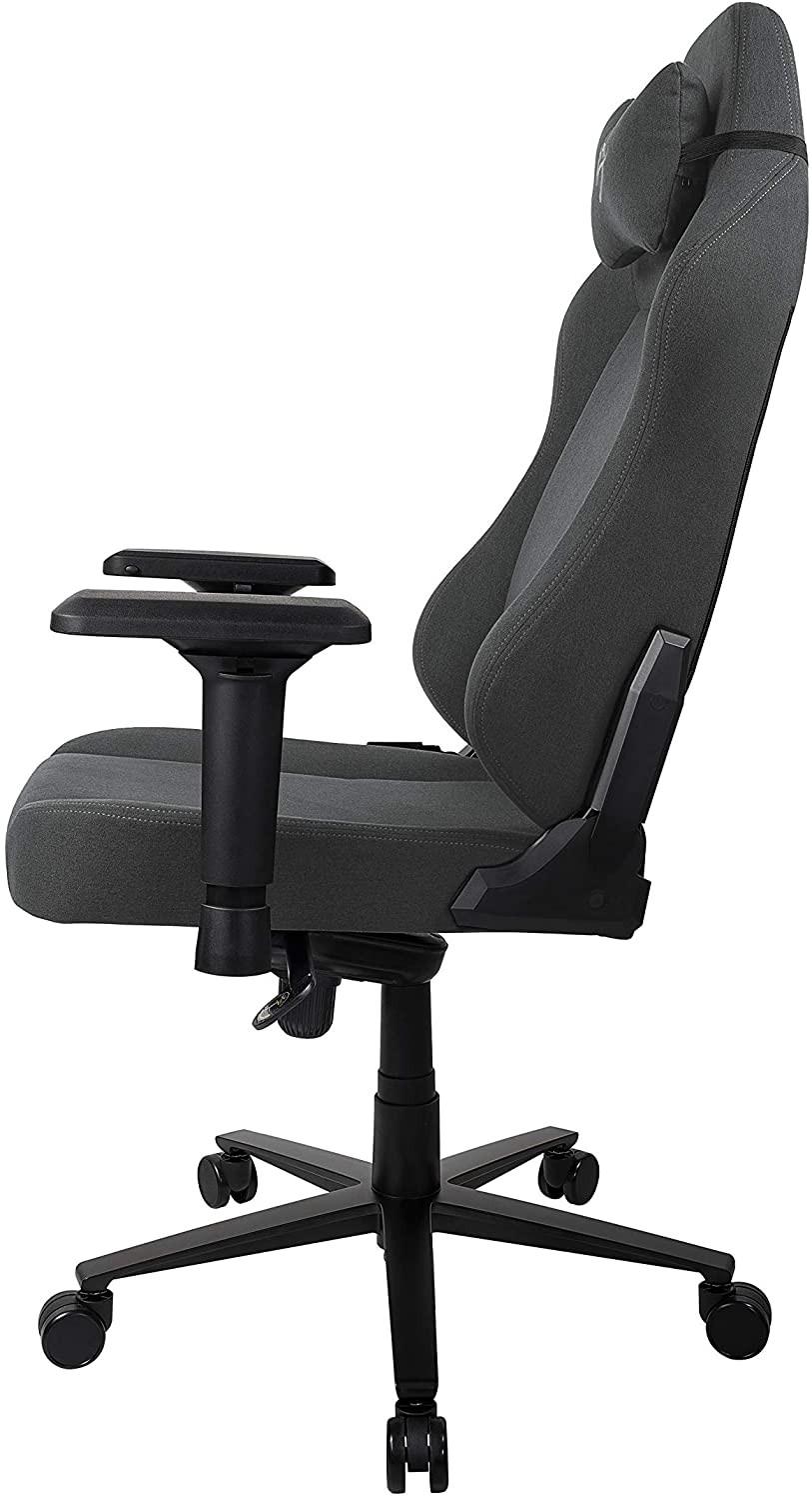 Arozzi Gaming Chair Primo Woven Fabric Juodas / Pilkas / Pilkas logo ...