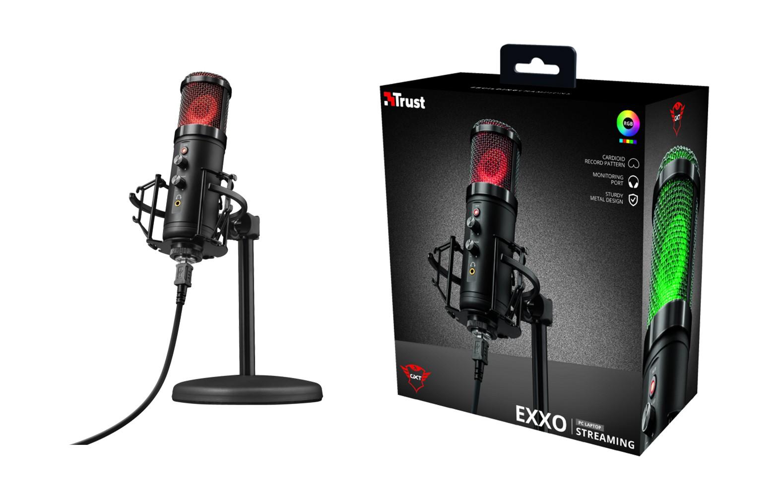 MIKROFONAS GXT256 EXXO / 23510 TRUST, modelis - ‎Exxo, žema kaina ...