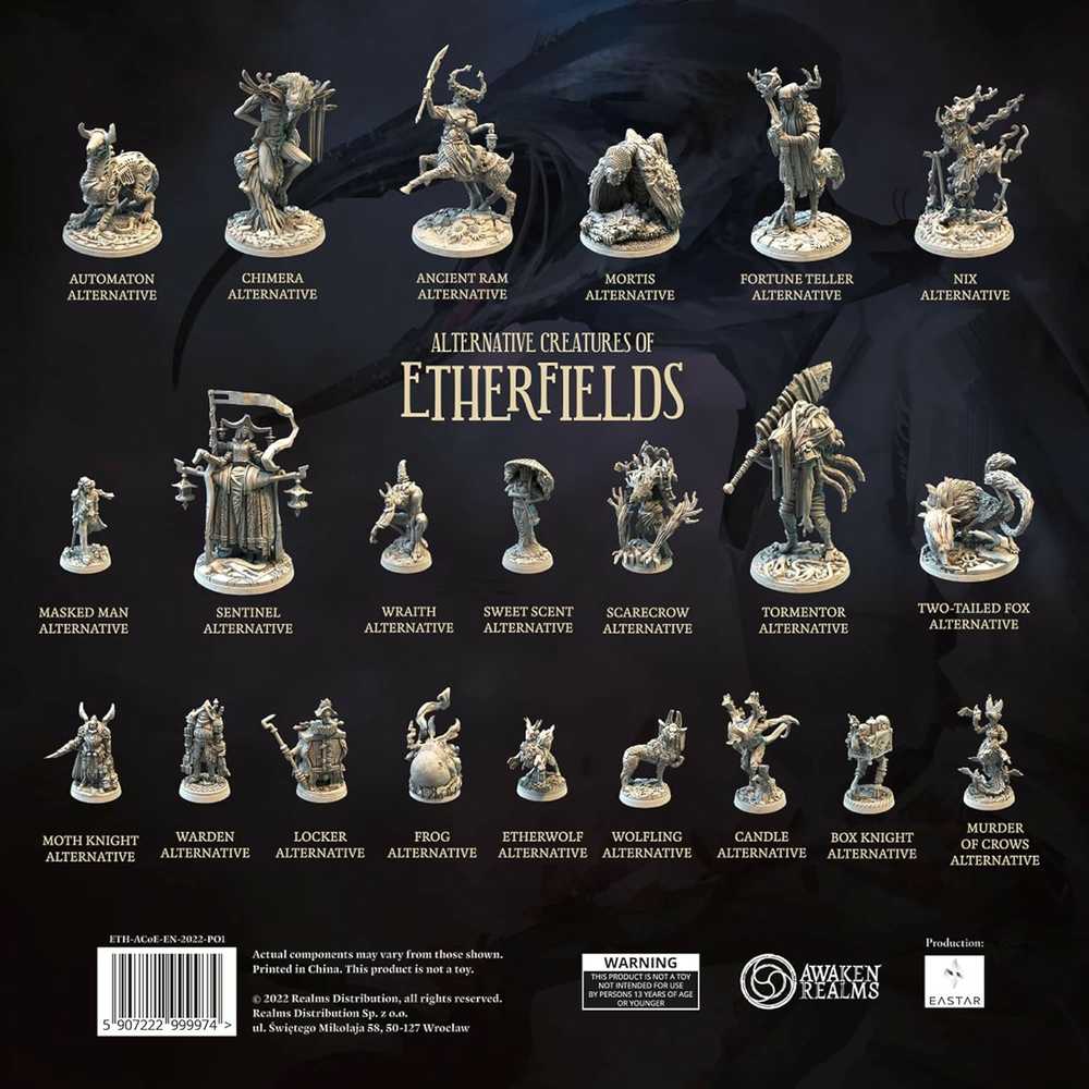 Awaken Realms Etherfields: Alternative Creatures of Etherfields, modelis - awef05, žema kaina ...