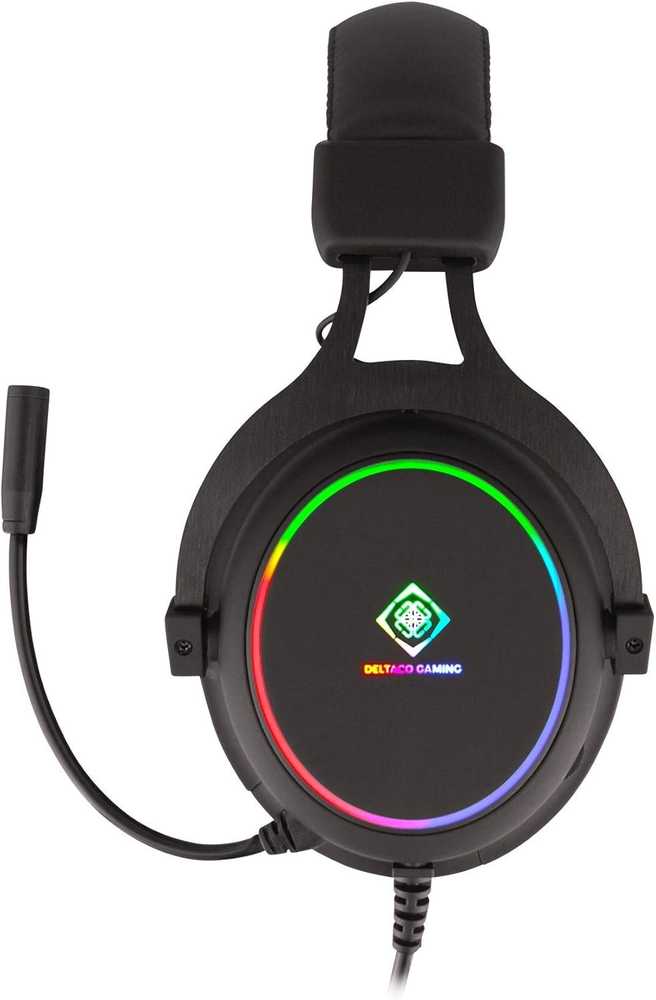 DELTACO GAMING 4-in-1 RGB Ausinių, Pelės, Klaviatūros ir Pelės ...