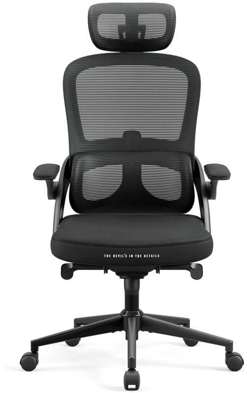 Diablo Chairs Diablo V-Light Shadow Juodas ergonominė kėdė, modelis - V ...