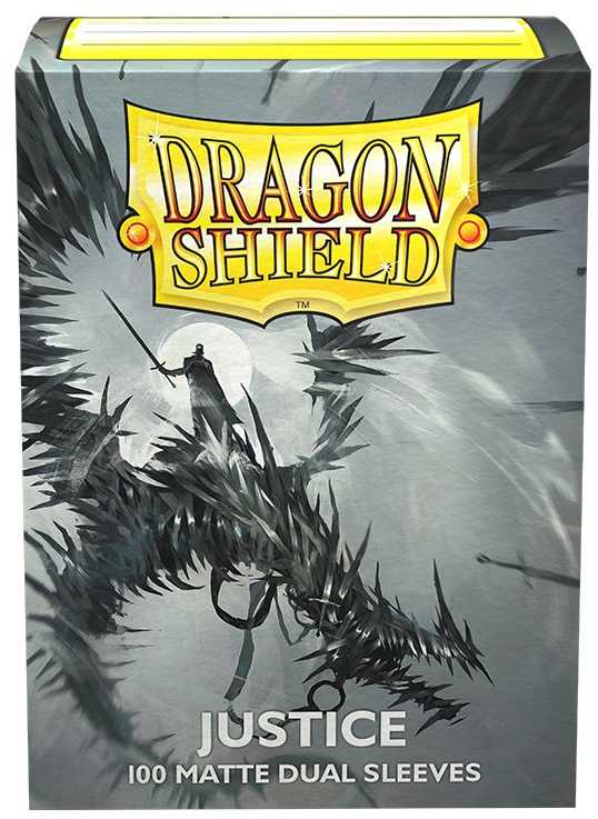 Dragon Shield Standard size Matte Dual - Justice (100 Vnt), modelis ...