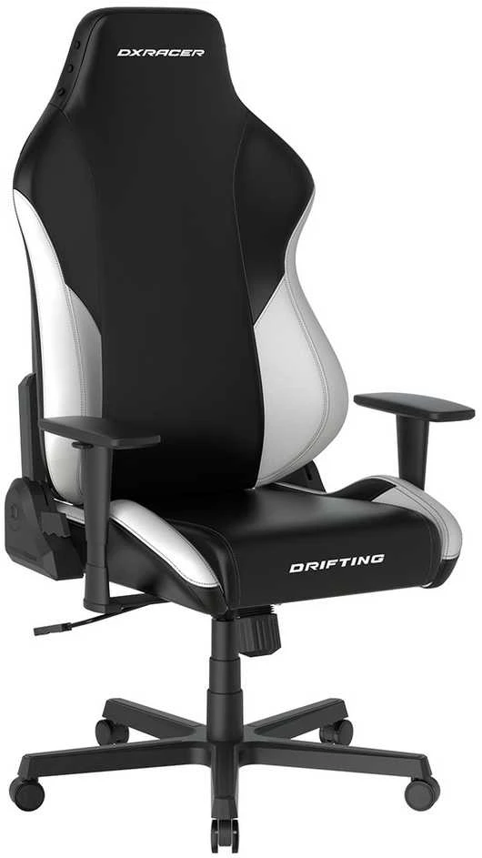DXRACER DRIFTING XL juoda / balta ergonominė kėdė (epu oda), žema kaina ...