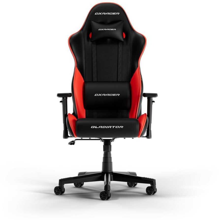 DXRACER Gladiator Series L N23 juoda / raudona ergonominė kėdė, žema ...