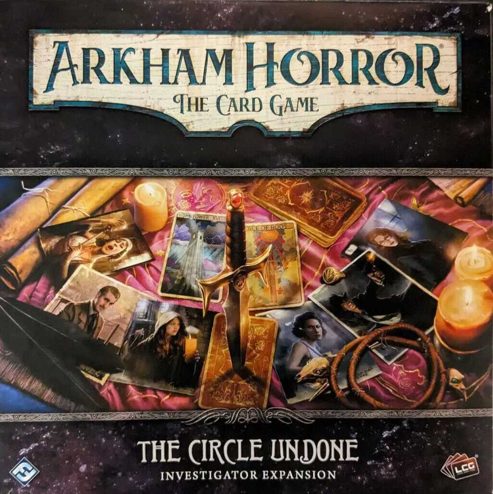 Fantasy Flight Games Arkham Horror: The Card Game – The Circle Undone ...